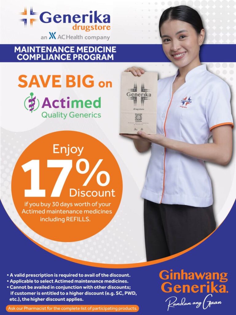 Promos and Discounts - Generika Drugstore