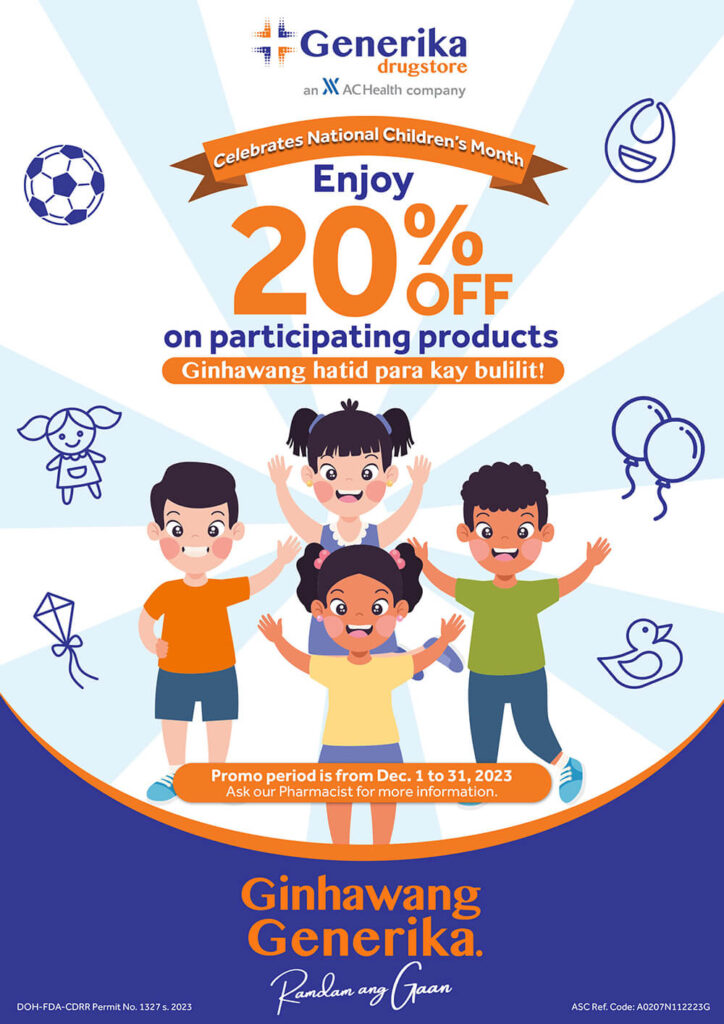 Promos and Discounts - Generika Drugstore