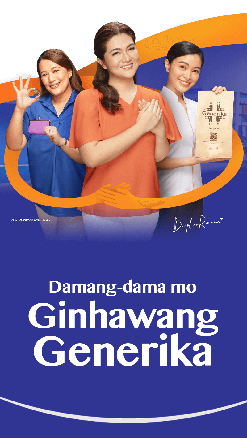 GENERIKA DRUGSTORE - GINHAWANG GENERIKA PARA SA LAHAT