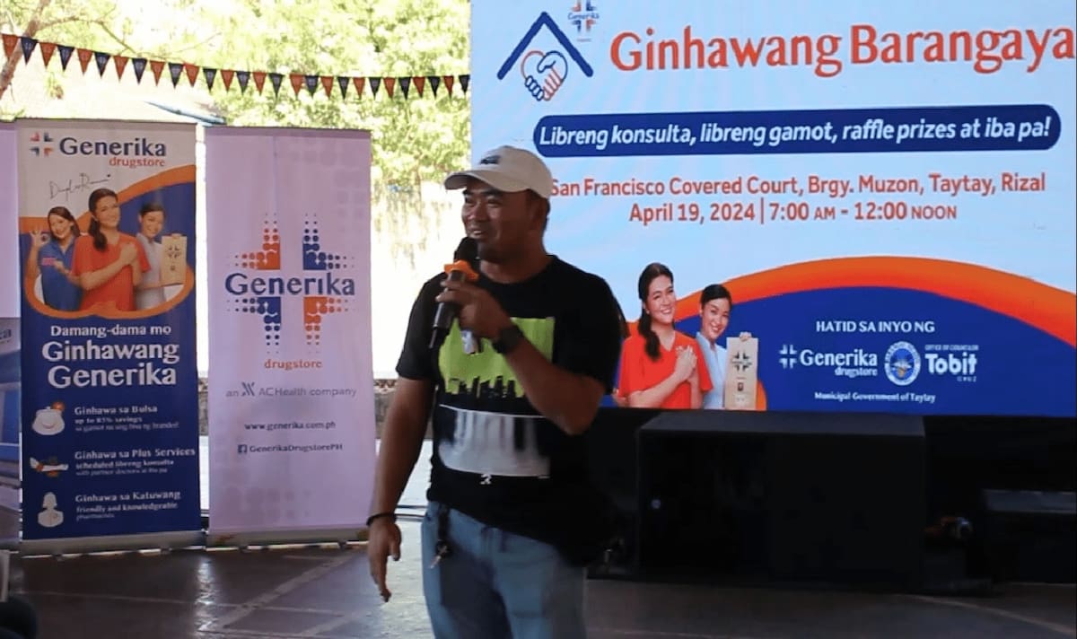 Starting 2024 Strong: Generika Drugstore partners with Taytay LGU for ...