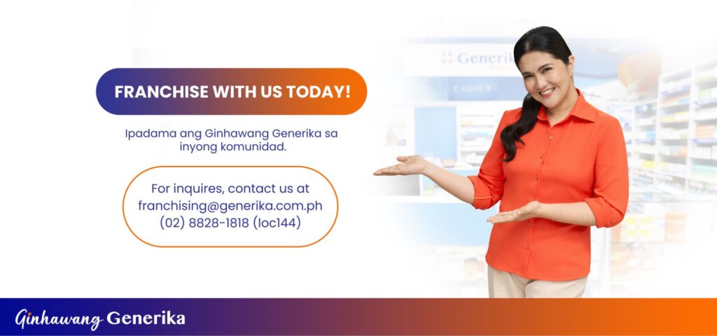 Generika - Affordable Drugstore Franchise